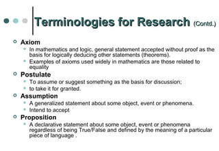 Advanced research methods | PPT