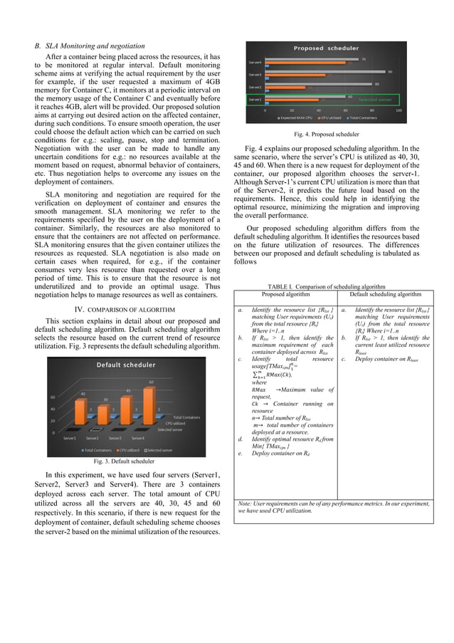 Advanced Resource Allocation And Service Level Monitoring For Container
