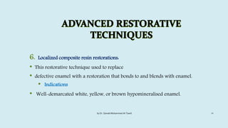 Advanced restorative dentistry | PPTX
