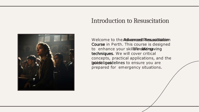 Advanced Resuscitation Course Perth. wcfat | PPTX