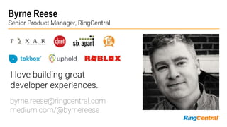 Advanced RingCentral API Use Cases | PPTX