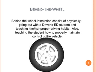 Advance driving academy presentation | PPTX