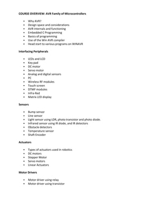 Advanced robotics | DOCX | Computer Peripherals | Computing
