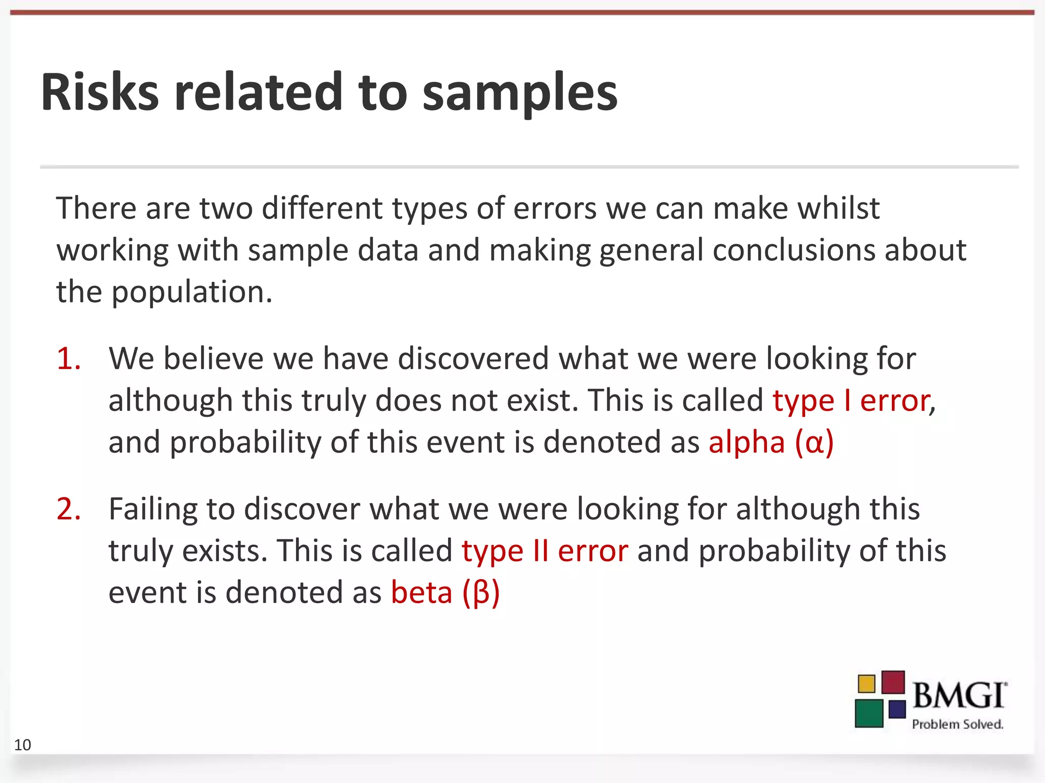 Advanced sampling part 1 presentation notes | PDF