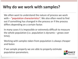 Advanced sampling part 1 presentation notes | PDF