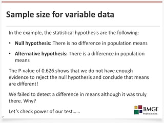 Advanced sampling part 2 presentation notes | PDF