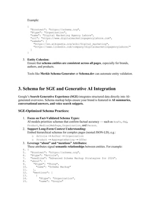 Advanced Schema Markup Strategies for 2026 | DOCX