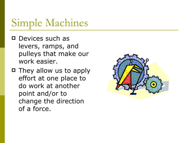 Simple Machines | PPT