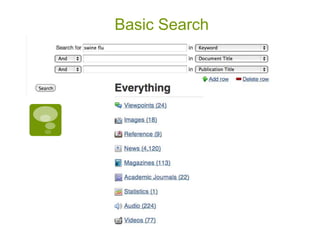 Advanced Search & Boolean Connectors | PPT