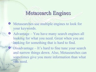 Advanced Internet Searching | PPT