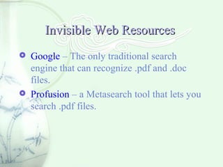 Advanced Internet Searching | PPT