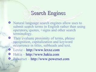 Advanced Internet Searching | PPT