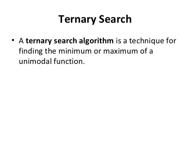 Advanced Search Techniques