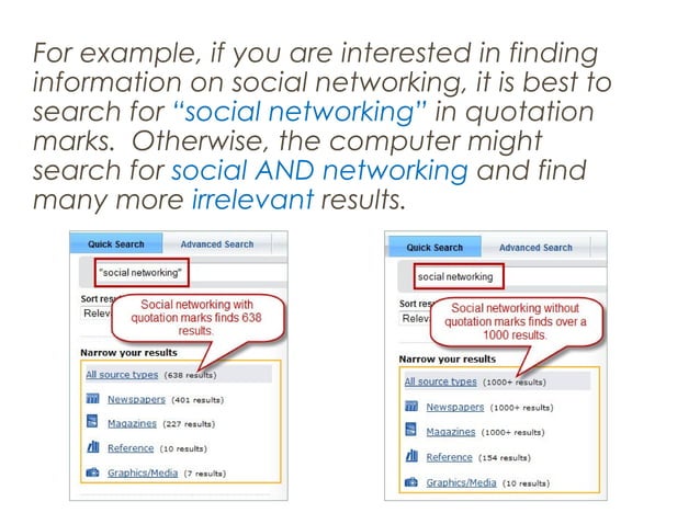 Database Search Techniques | PPT