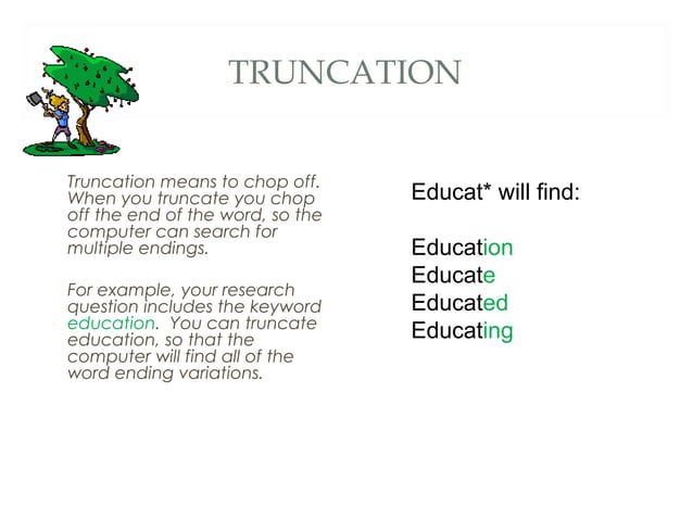 Database Search Techniques | PPT