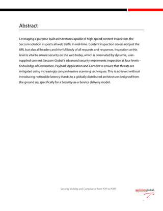 Advanced security - Seccom Global | PDF