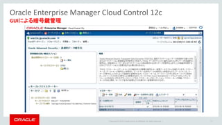 Oracle Advanced Security Transparent Data Encryptionのご紹介 | PPT