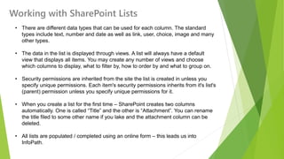 Advanced SharePoint 2010 Features | PDF