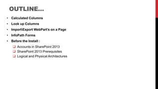 Advanced SharePoint Server Concepts | PPT
