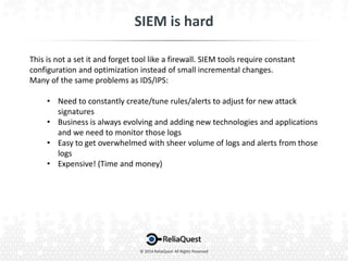 Information Security: Advanced SIEM Techniques | PPTX | Information and ...