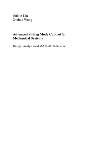 Advanced sliding mode control for mechanical systems | PDF