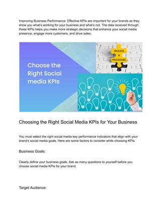Advanced Social Media Key Performance Indicators for Next-Level ...