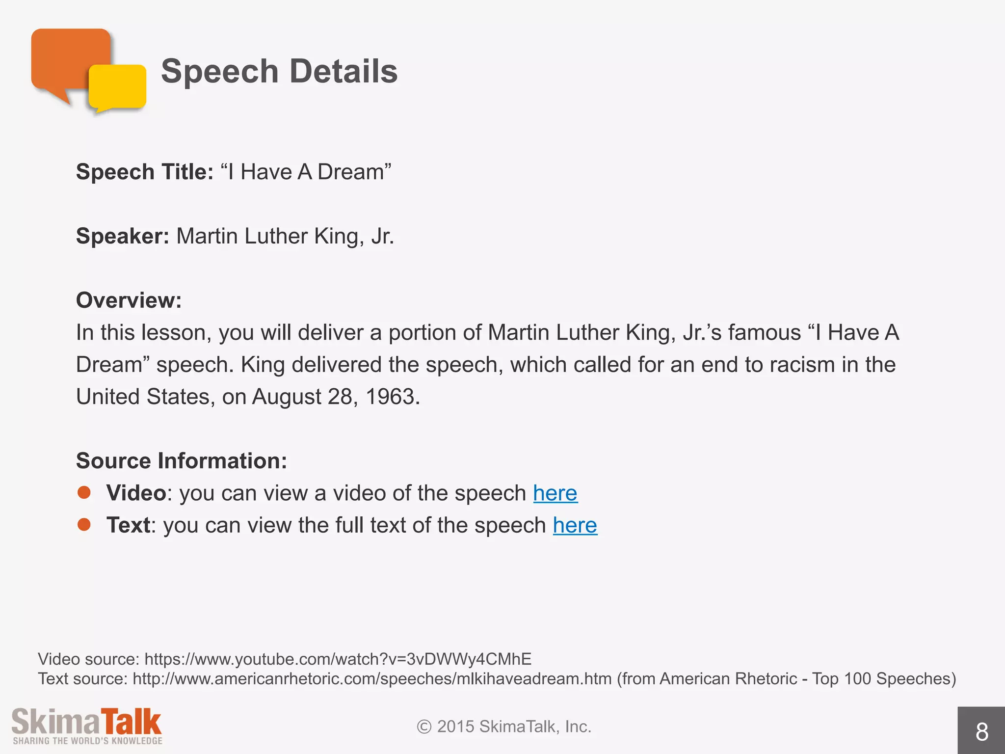 Advanced Speech Delivery - Lesson 1 (t) | PDF