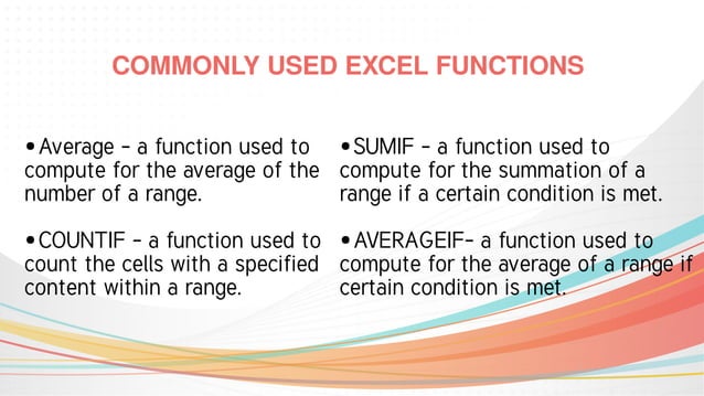 ADVANCED SPREADSHEET SKILLS | PDF