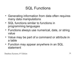 Advanced sql | PPT