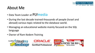 Advanced SQL Webinar | PPTX