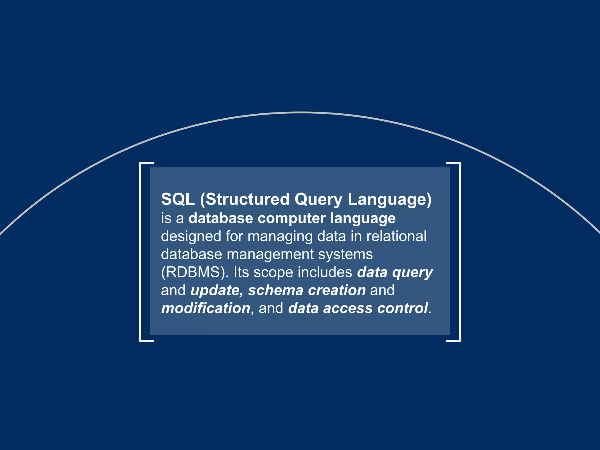 Advanced Sql Training | PPT