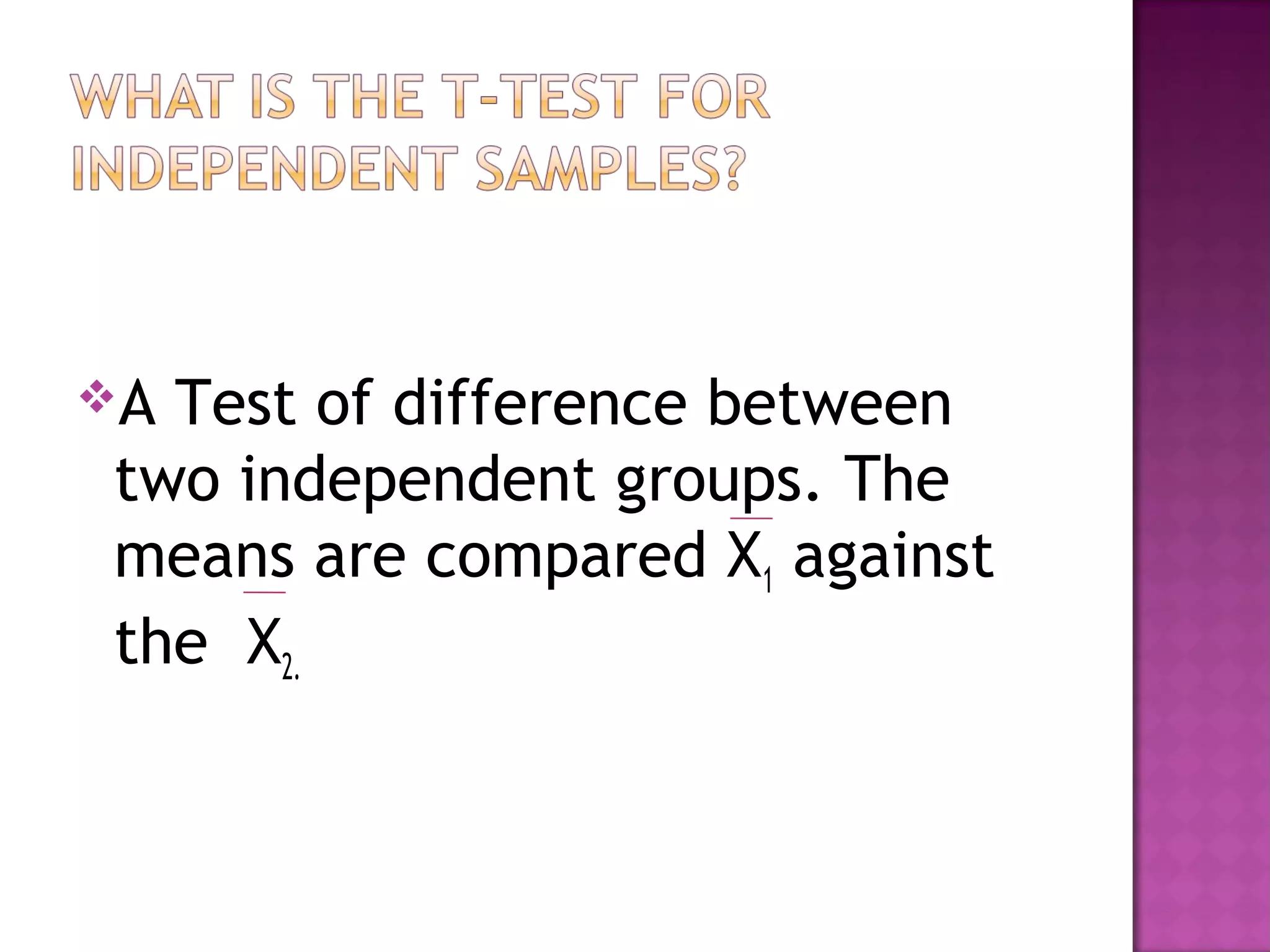 Advanced statistics Lesson 1 | PPT