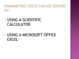 Advanced statistics Lesson 1 | PPT