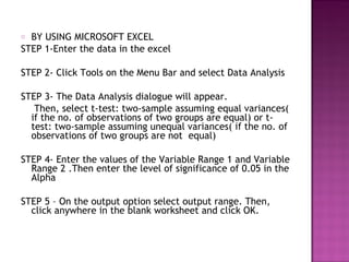 Advanced statistics Lesson 1 | PPT