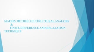 Advanced Structural Analysis.ppt tr12564 | PPT