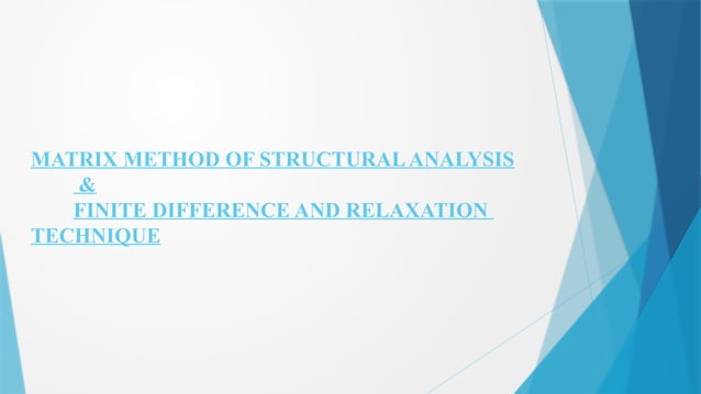Advanced Structural Analysis.ppt tr12564 | PPTX