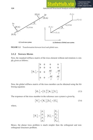 Advanced Structural Analysis With MATLAB | PDF | Physics | Science