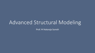OOAD____Advanced Structural Modeling.pptx