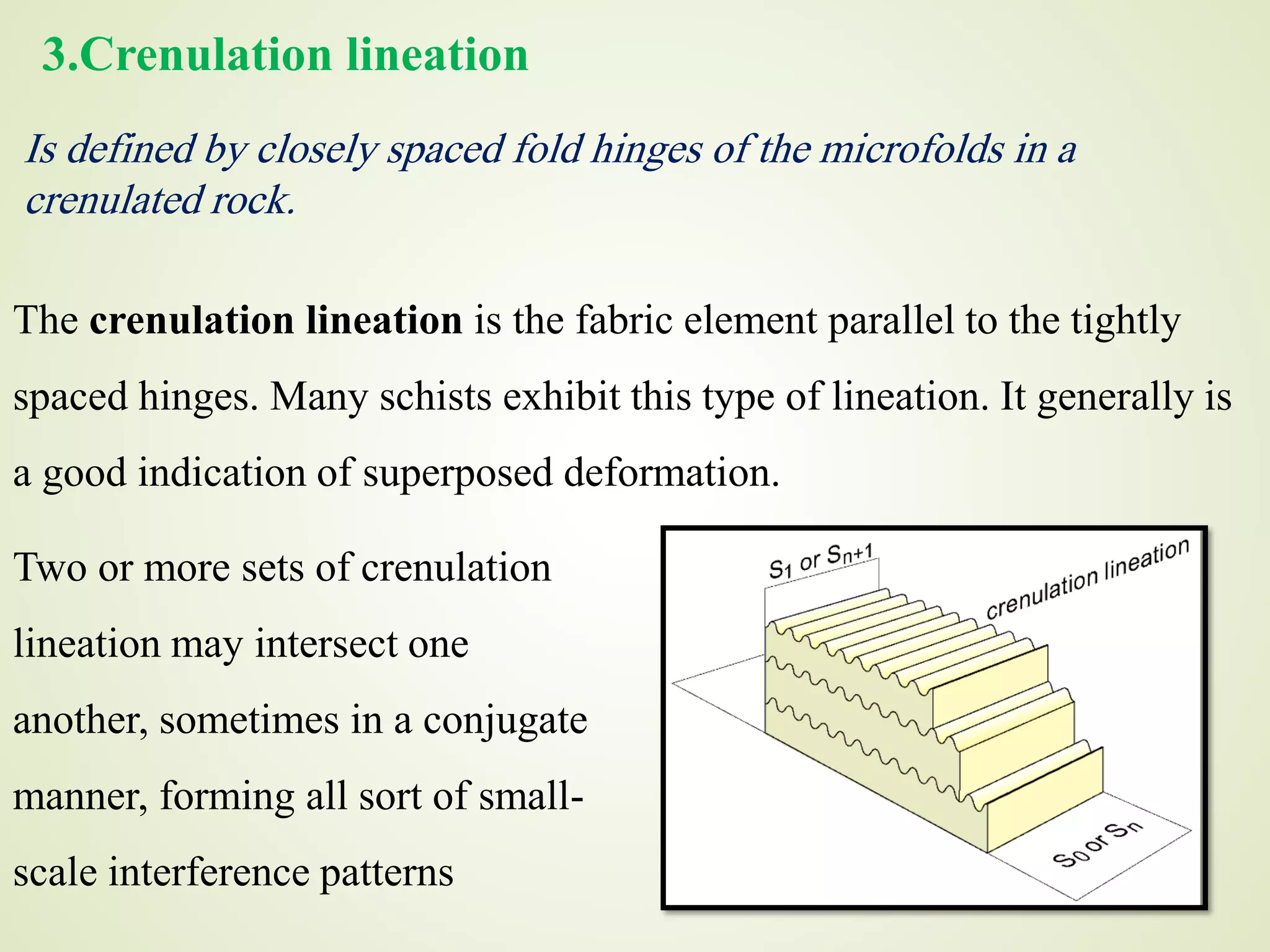 Lineation And Linear structural | PDF