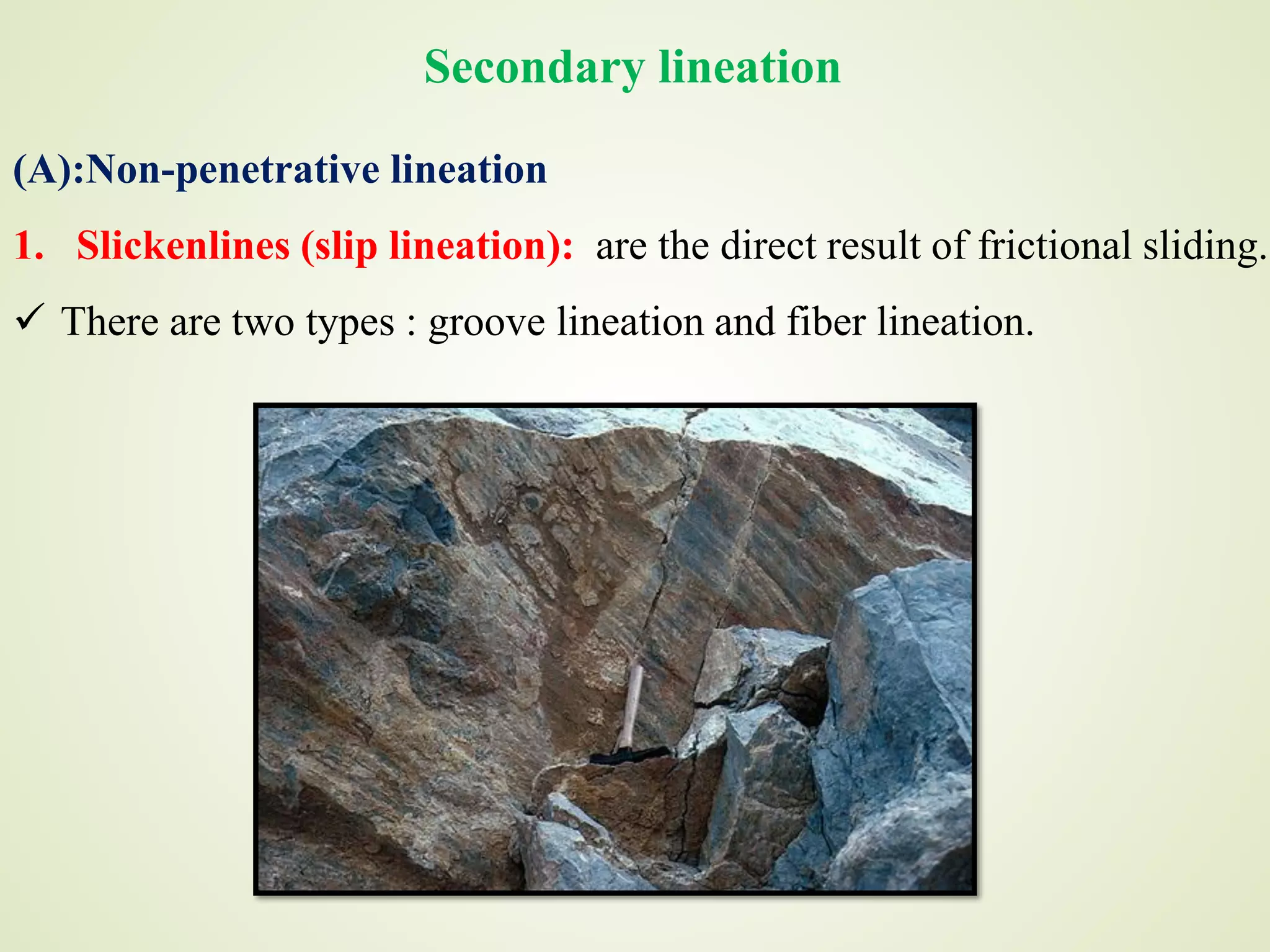 Lineation And Linear structural | PDF