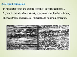 Lineation And Linear structural | PDF
