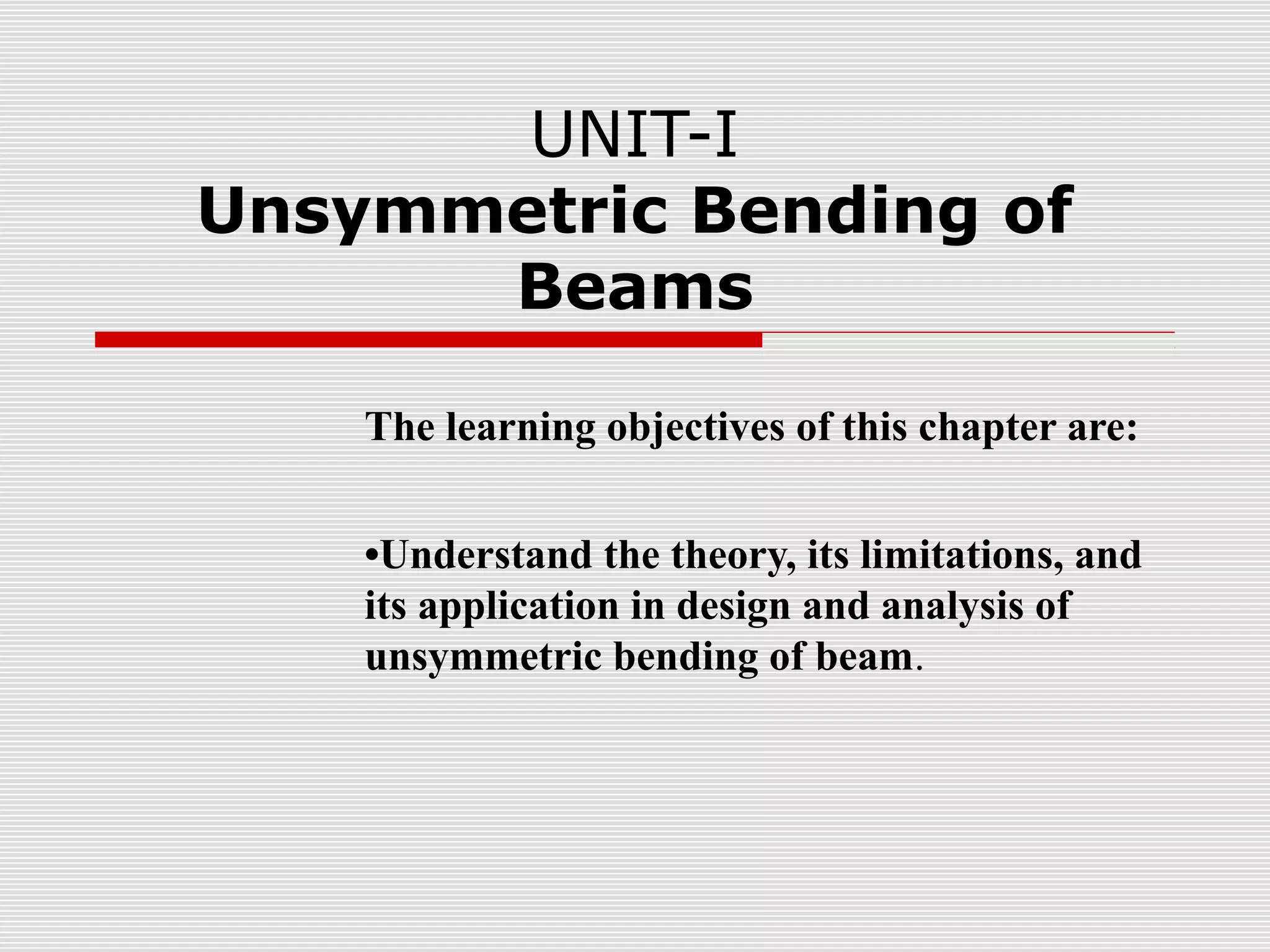 Advanced structures - wing section, beams, bending, shear flow and ...