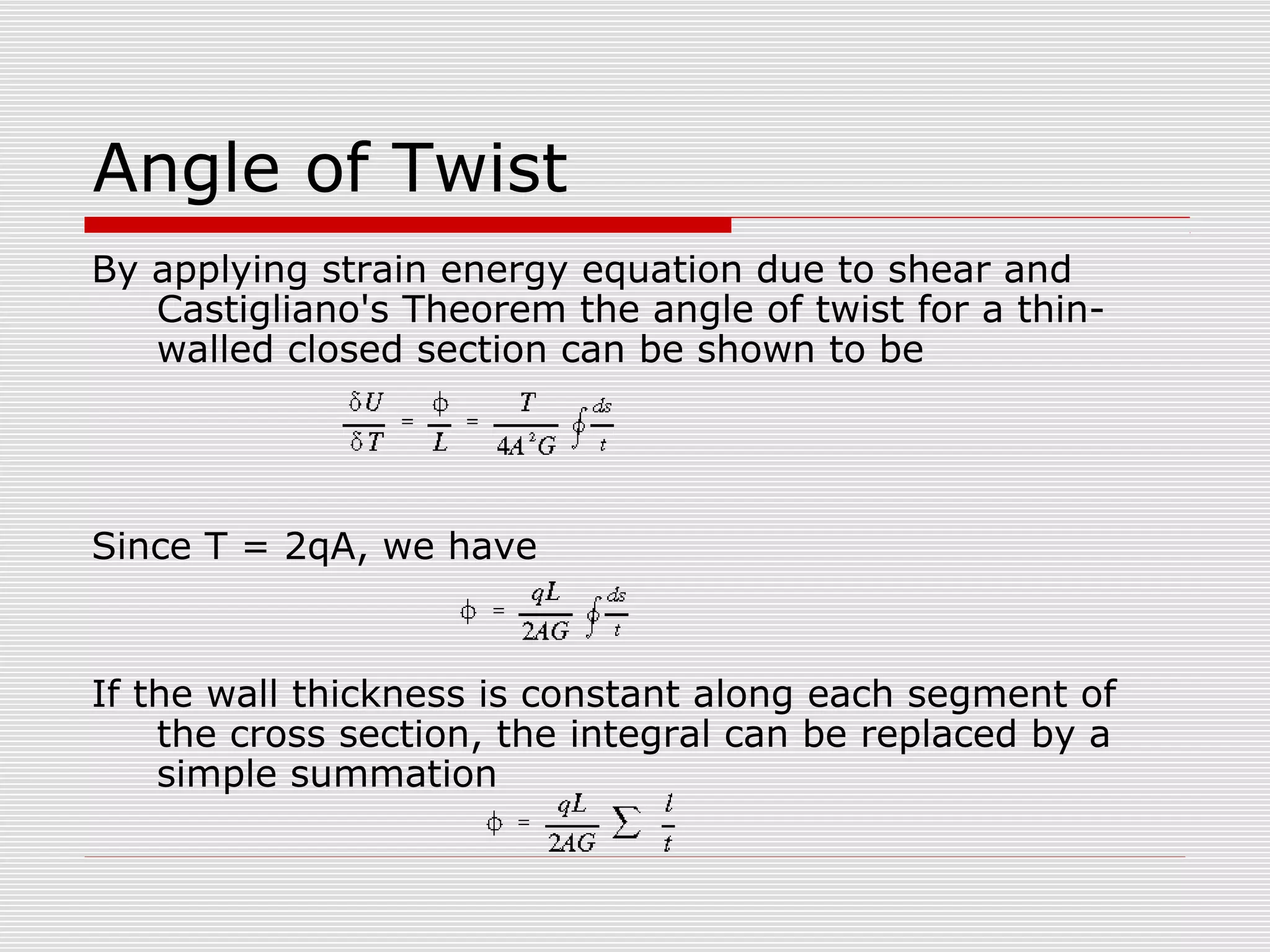 Advanced structures - wing section, beams, bending, shear flow and ...