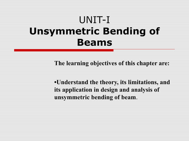 Advanced structures - wing section, beams, bending, shear flow and ...
