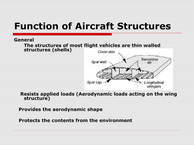 Advanced structures - wing section, beams, bending, shear flow and ...