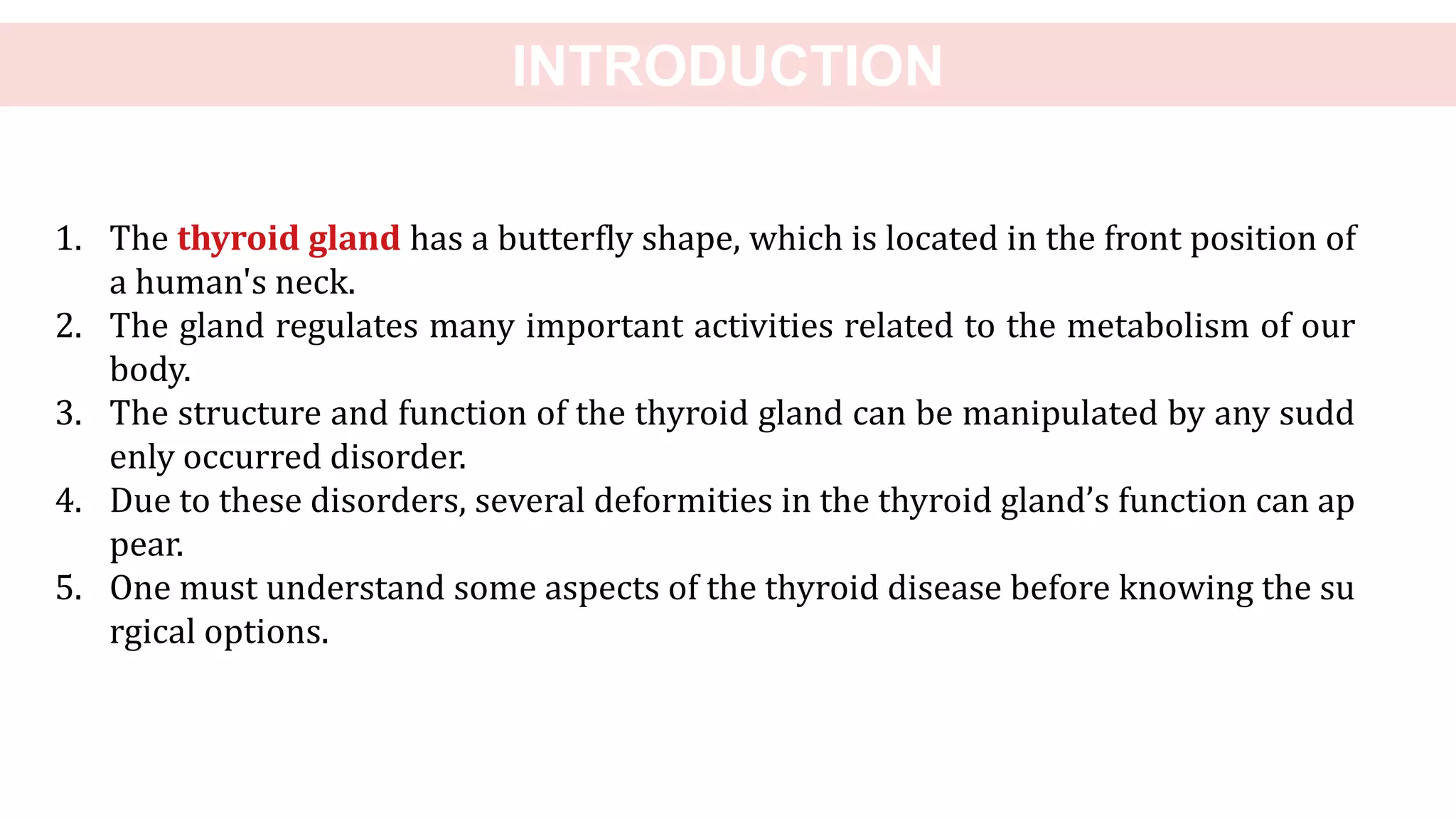 Advanced surgical options for thyroid diseases | PPT