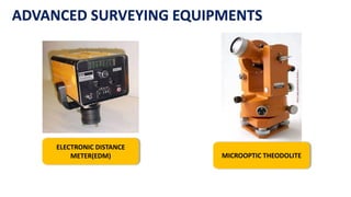 Advanced surveying equipment ppt | PPTX