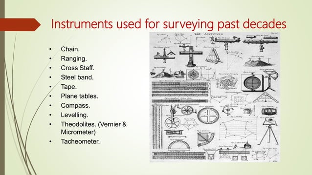 Advanced surveying instruments | PPTX | Geography | Science