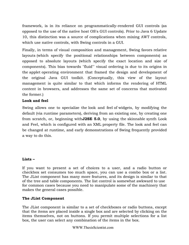 Advanced swing | PDF