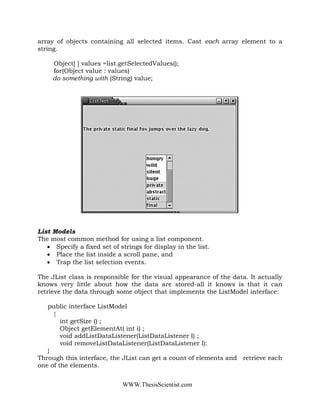 Advanced swing | PDF